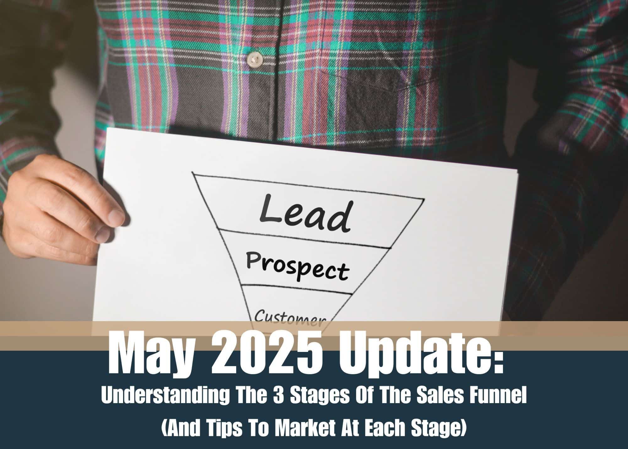 3 Stages of the Sales Funnel & How to Market to Each